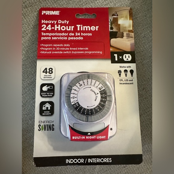 Prime | Other | Prime 24 Hour Heavy Duty Timer Nwt | Poshmark